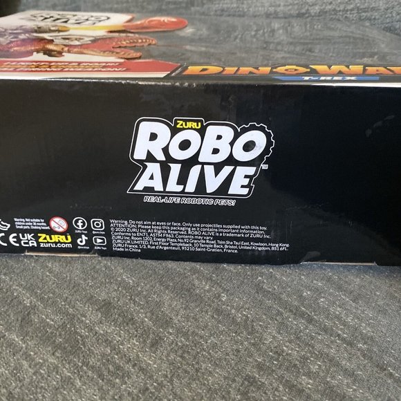 Zuru | Toys | Zuru Robo Alive Dino Wars Raptor Dinosaur Reallife ...